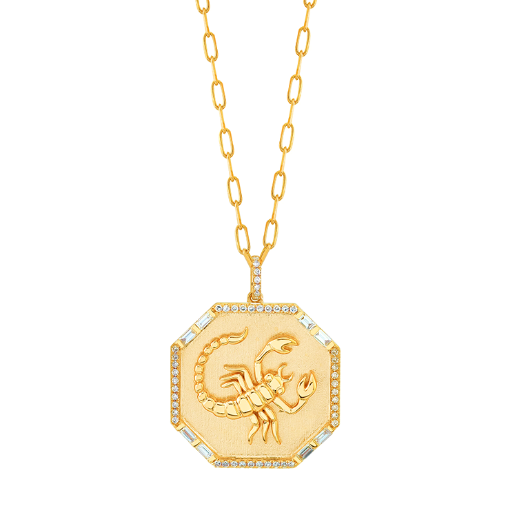 Scorpio zodiac pendant - Horoscopeaz.com