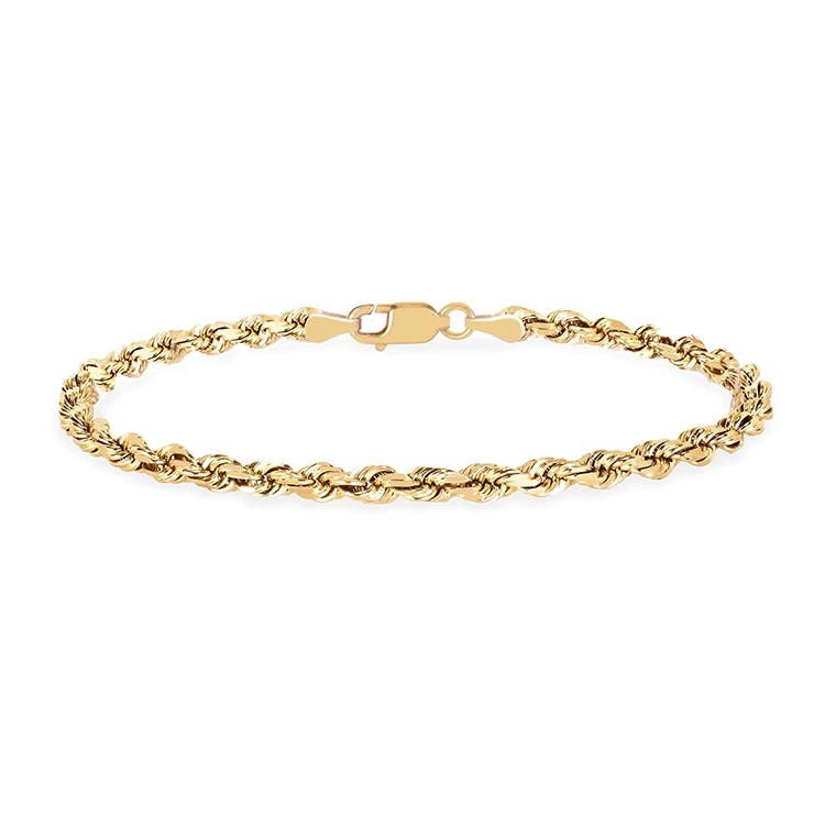 Solid Gold Rope Bracelet | Armans Fine Jewellery